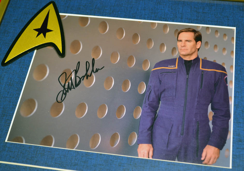 Купить Автографы STAR TREK Prop FORK & SPOON, Signed SCOTT BAKULA ...